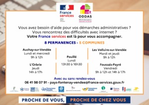 France Services - Saint Valérien - Vendée